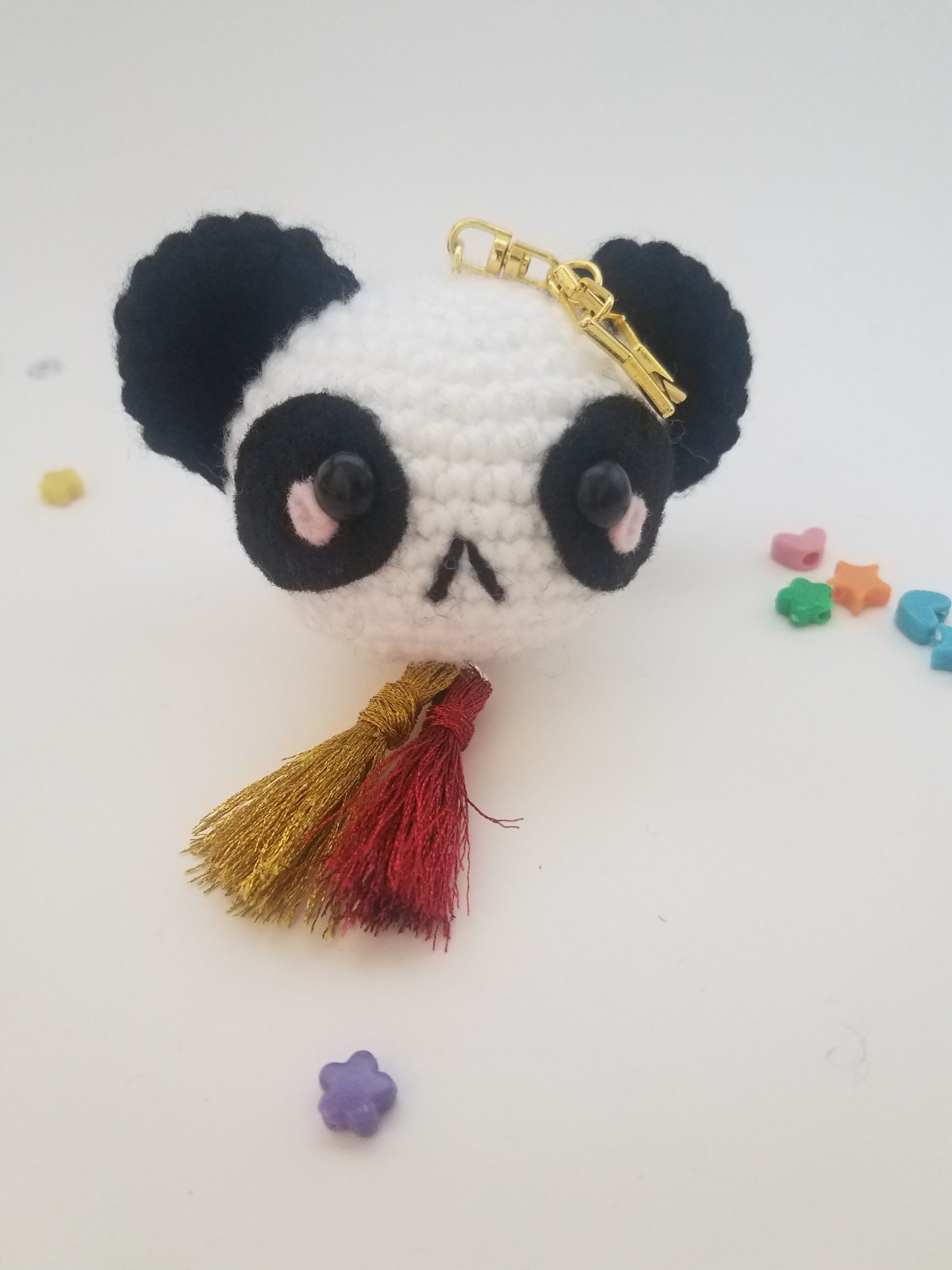 New Year’s Panda Keychain – Tokyo Dragon Crochet
